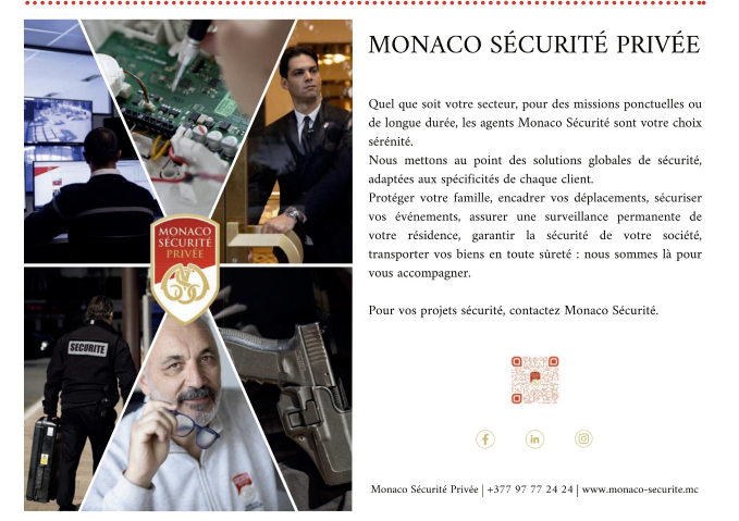 Monaco Sécurité fait son apparition dans le magazine 2024 de l ...